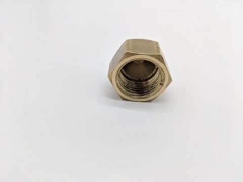 POL Cap Brass – Durable LP Gas Pigtail & Regulator Cap